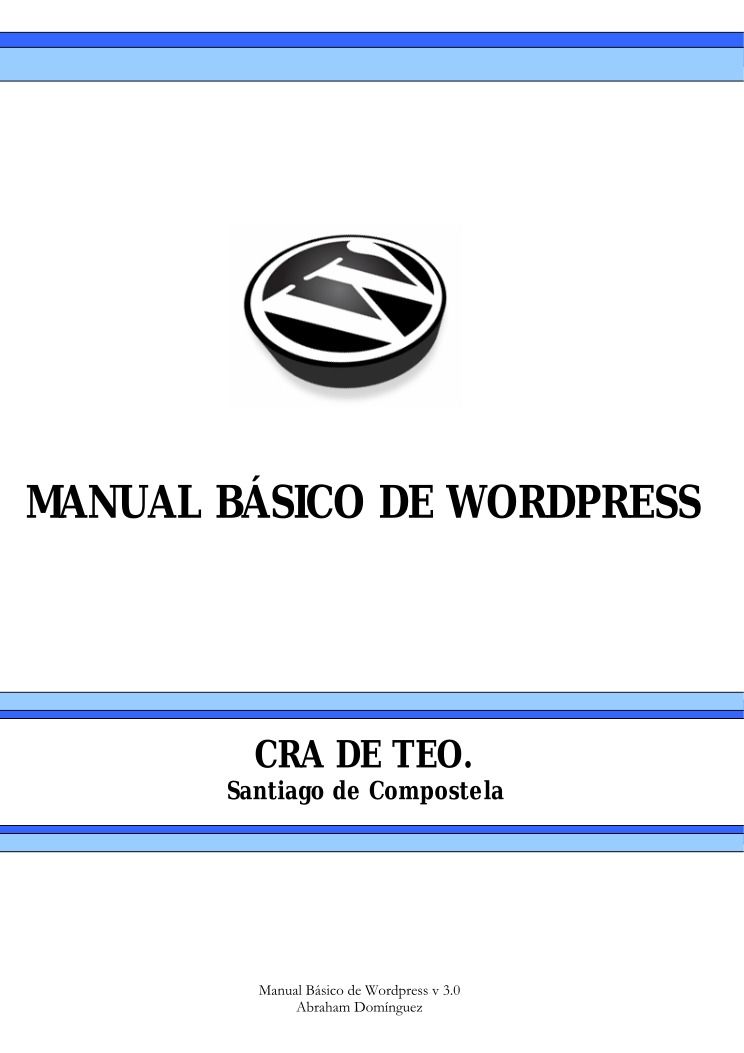 PDF de programación - manual básico de Wordpress