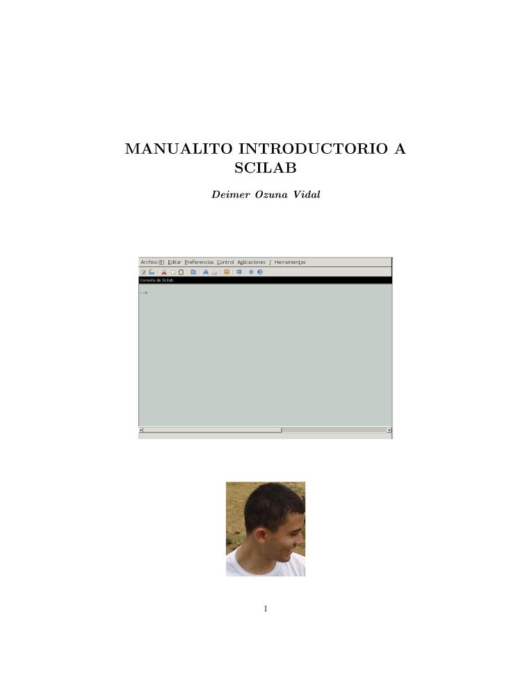 PDF de programación - Manualito introductorio a Scilab