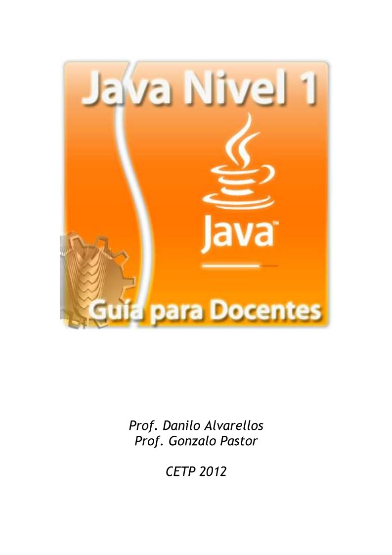 Pdf De Programación Guia Java Para Docentes V20315 