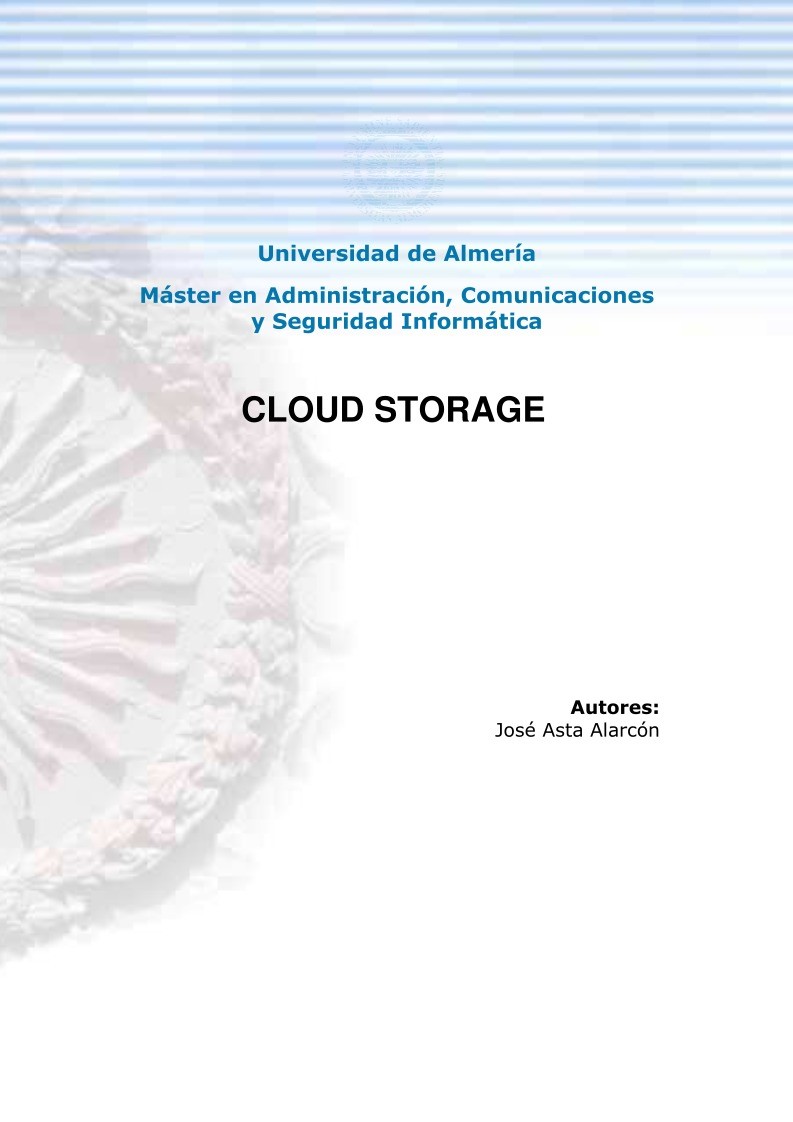 PDF de programación - CLOUD STORAGE
