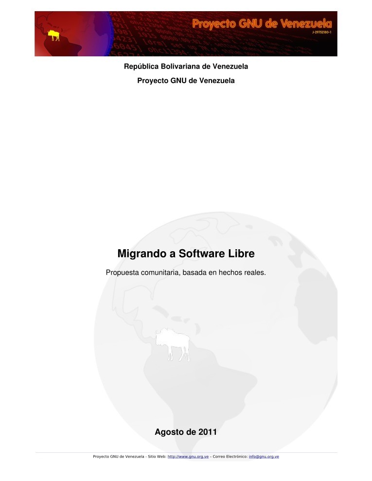 PDF de programación - Proyecto GNU de Venezuela - Migrando a Software Libre PDF de programación - Proyecto GNU de Venezuela - Migrando a Software Libre