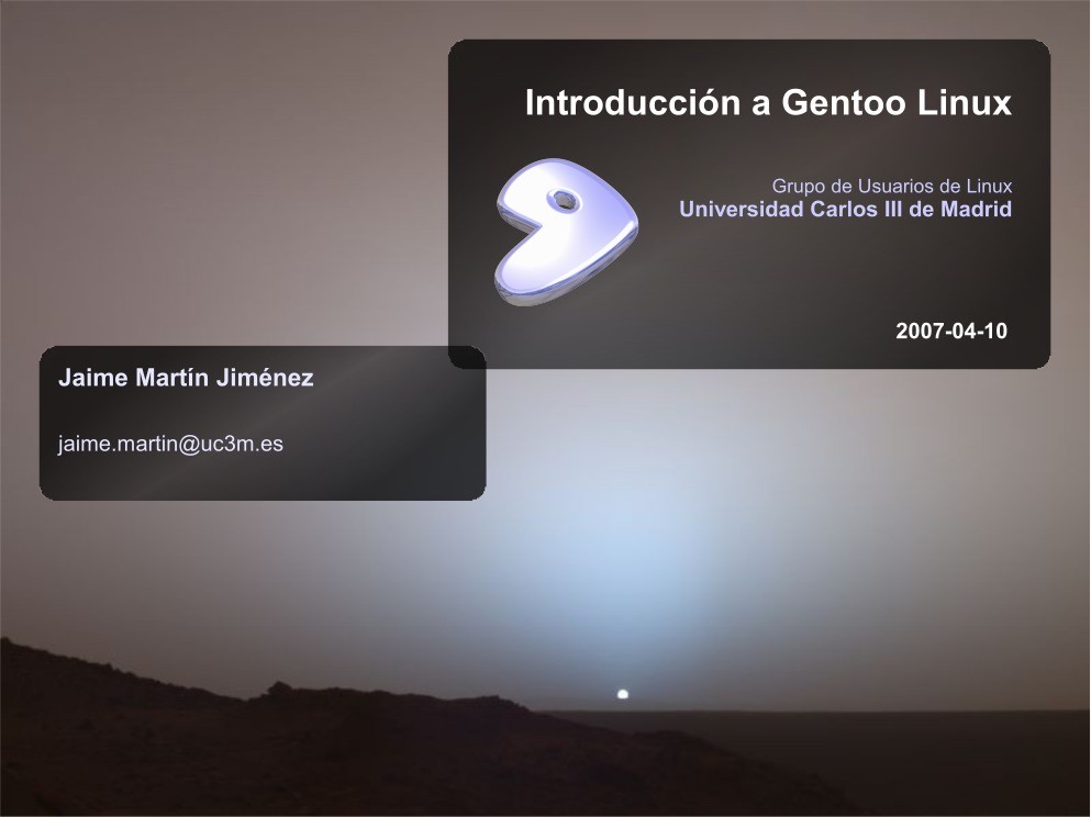 PDF de programación - Introducción a Gentoo Linux