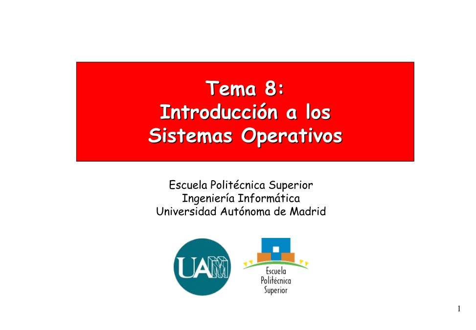 PDF de programación - Introducción a los sistemas operativos PDF de programación - Introducción a los sistemas operativos
