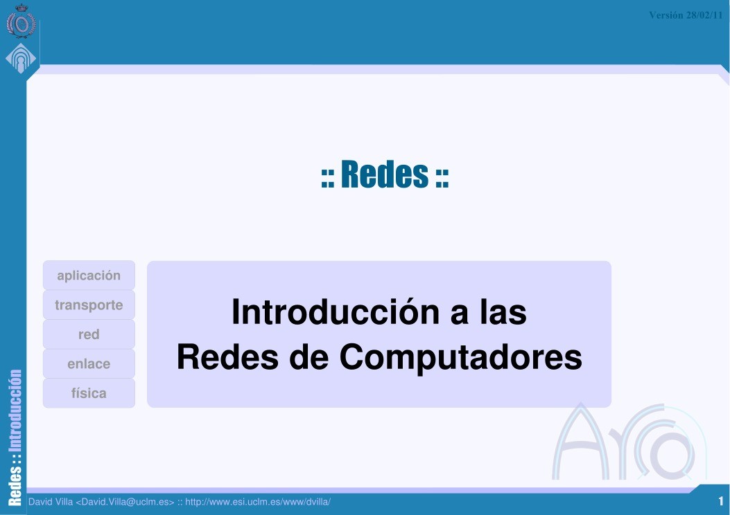 PDF de programación - Introducción a las Redes de Computadores