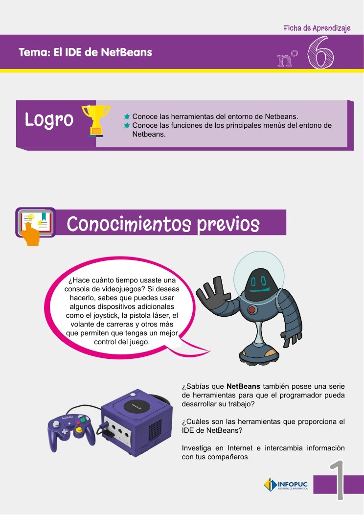 PDF de programación - Tema: El IDE de NetBeans