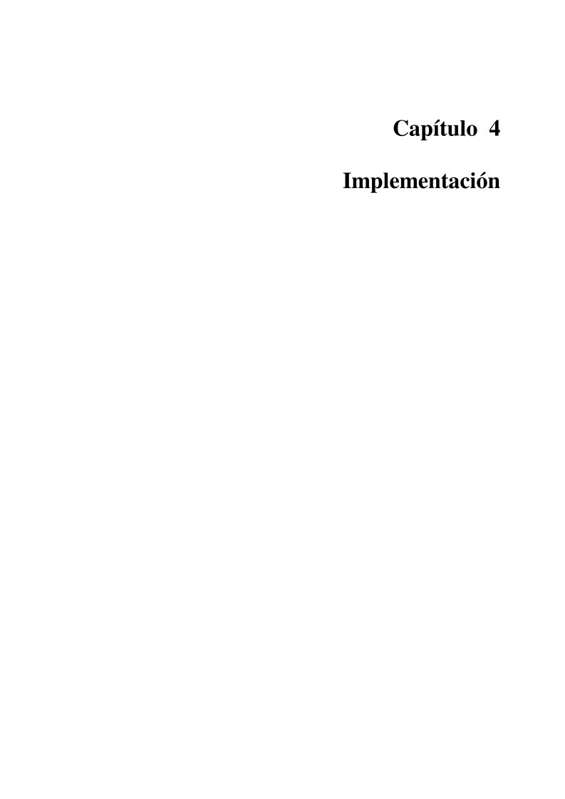 PDF de programación - Capítulo 4 - Implementación