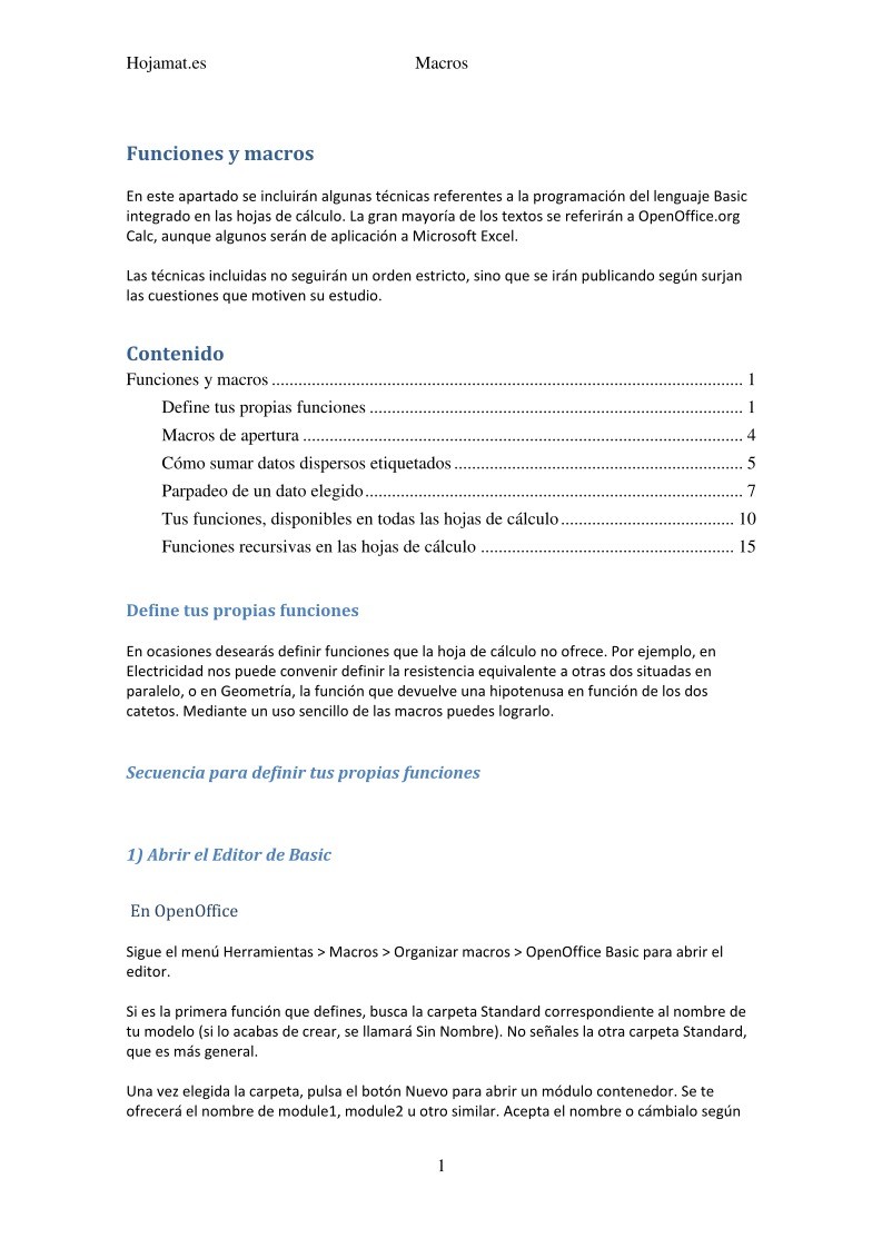 PDF de programación - Macros