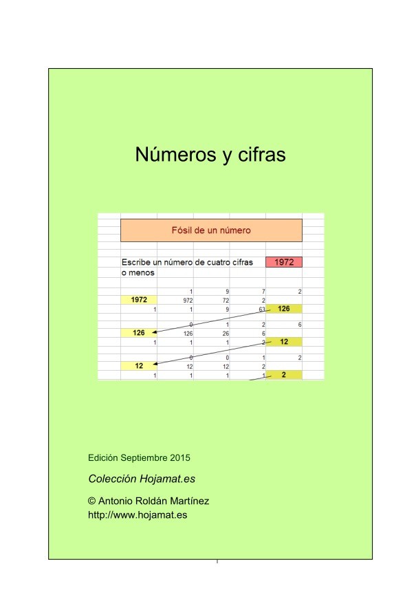 PDF de programación - Números y cifras
