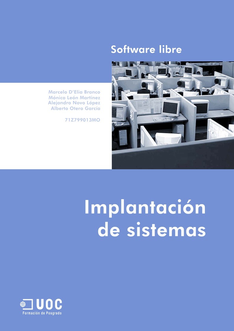 PDF de programación - Implantación de sistemas - Software Libre