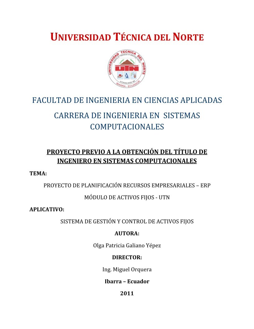 PDF de programación - Sistema de gestión y control de activos fijos