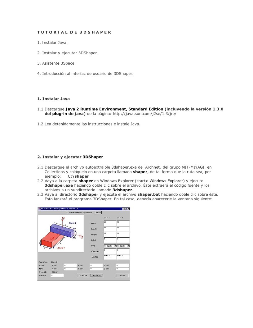 PDF de programación - TUTORIAL DE 3D SHAPER