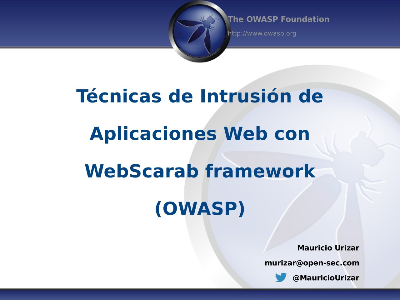 PDF de programación - Técnicas de Intrusión de Aplicaciones Web con ...