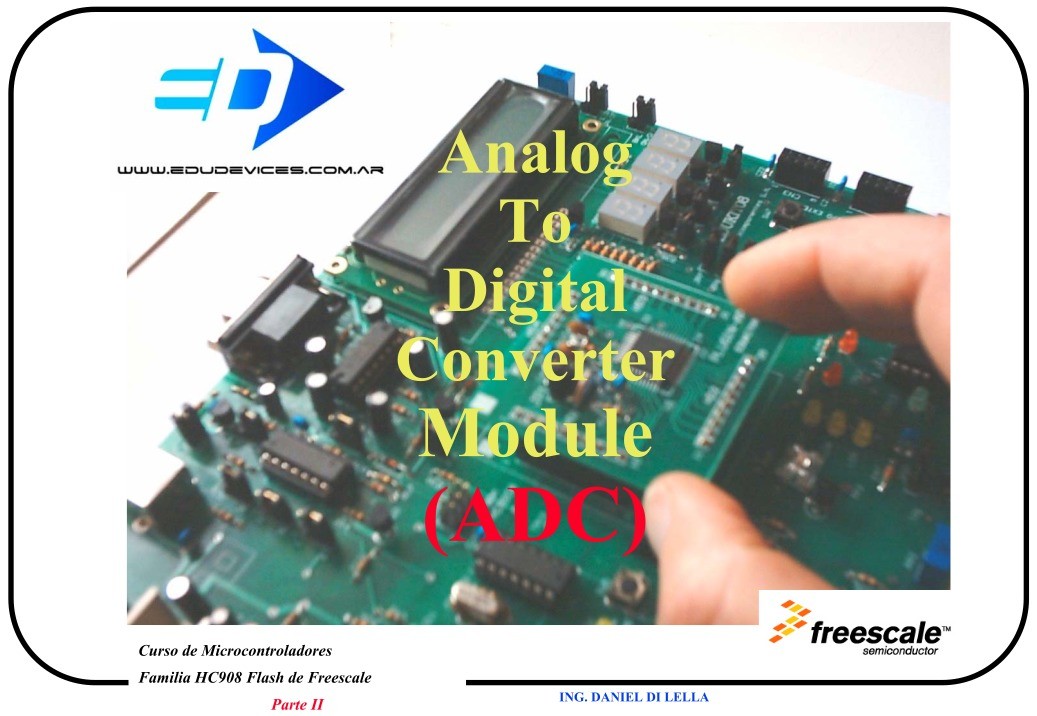 PDF de programación - HC908 FLASH, ADC MODULE