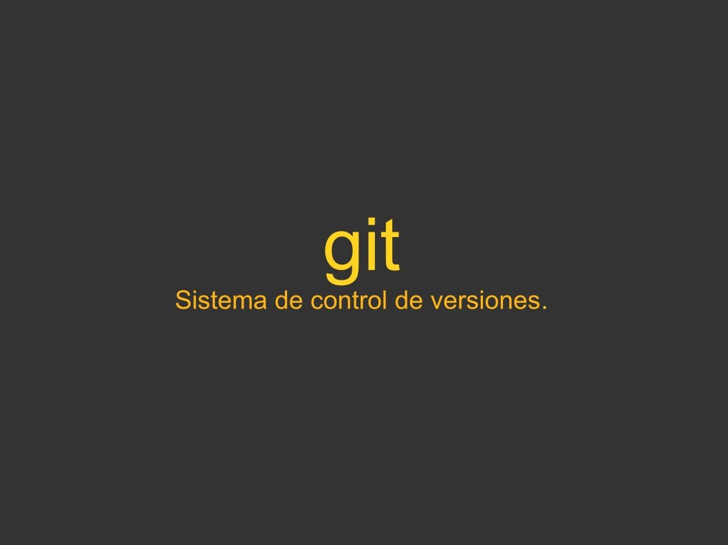 PDF de programación - git Sistema de control de versiones