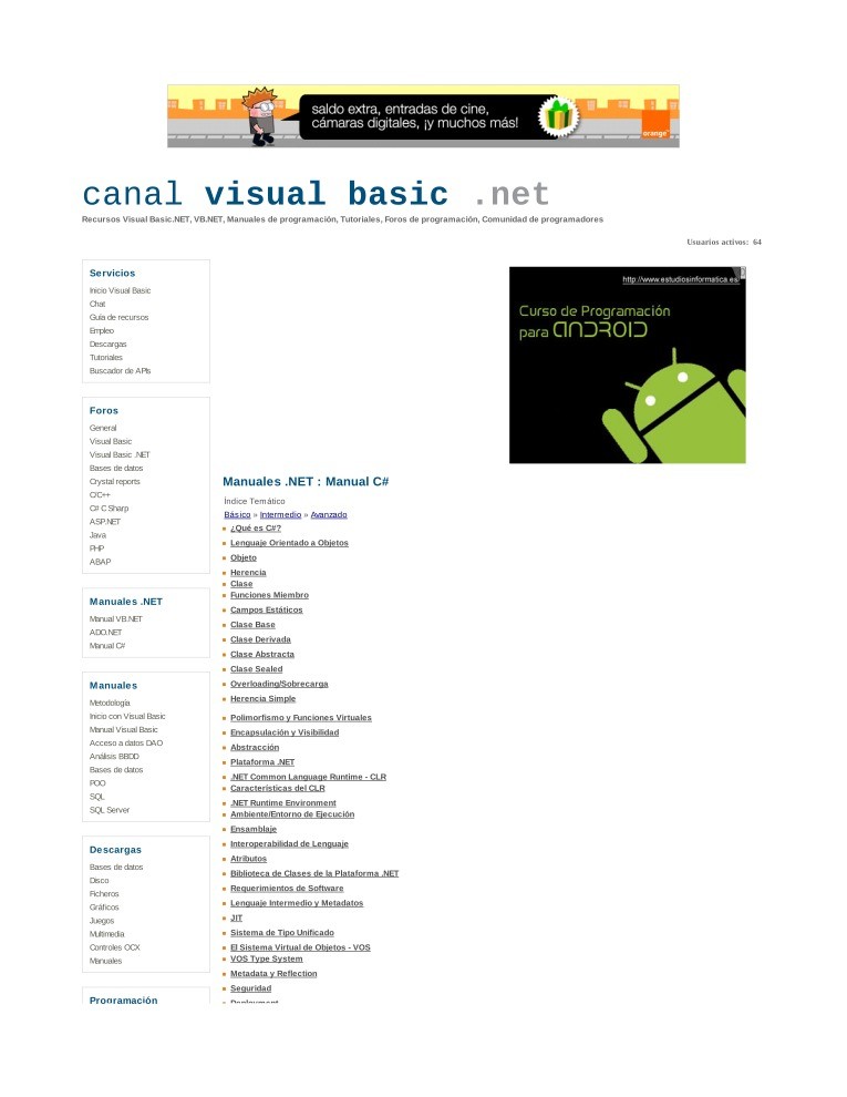 PDF de programación - Canal Visual Basic .NET