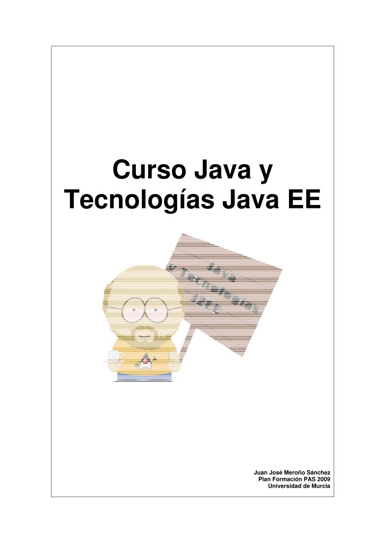 PDF de programación - Curso Java y Tecnologías J2EE