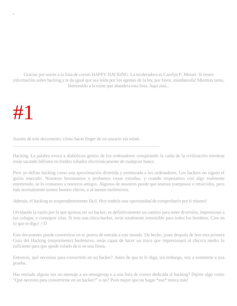 PDF de programación - Tutorial Hacking