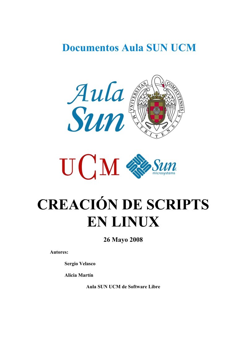 PDF de programación - CREACIÓN DE SCRIPTS EN LINUX