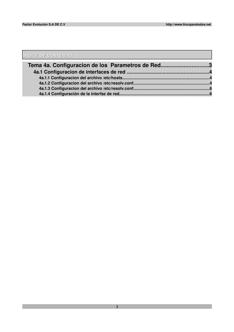 PDF de programación - Tema 4a. Configuracion de los Parametros de Red PDF de programación - Tema 4a. Configuracion de los Parametros de Red