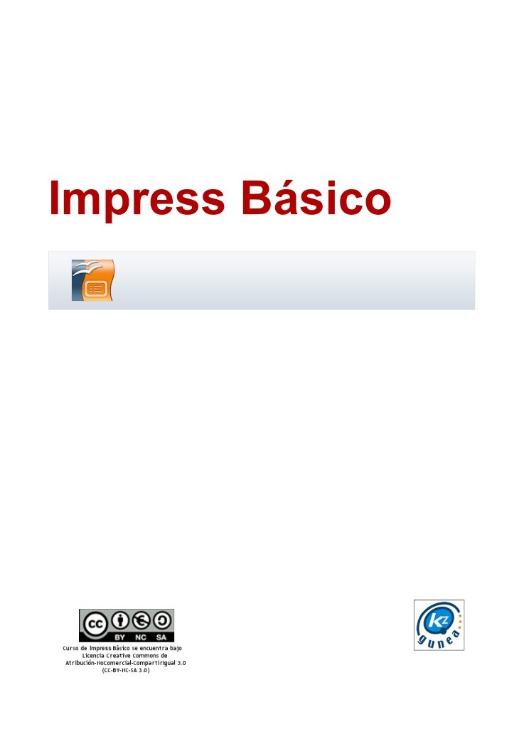 PDF de programación - Curso de Impress Básico