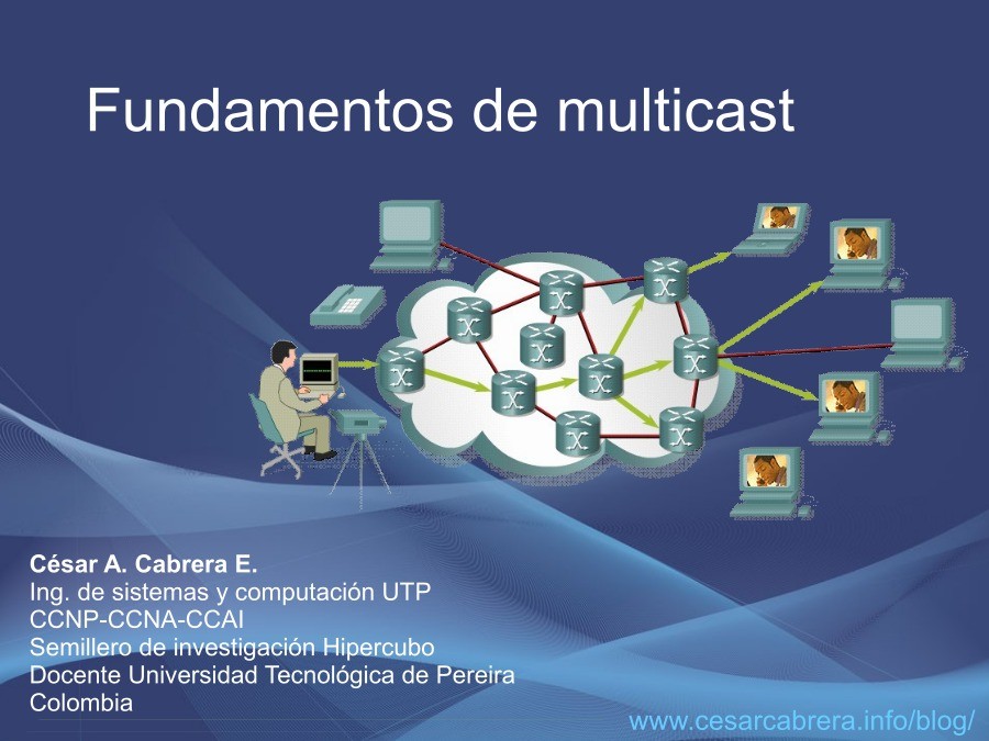 PDF de programación - Fundamentos de Multicast