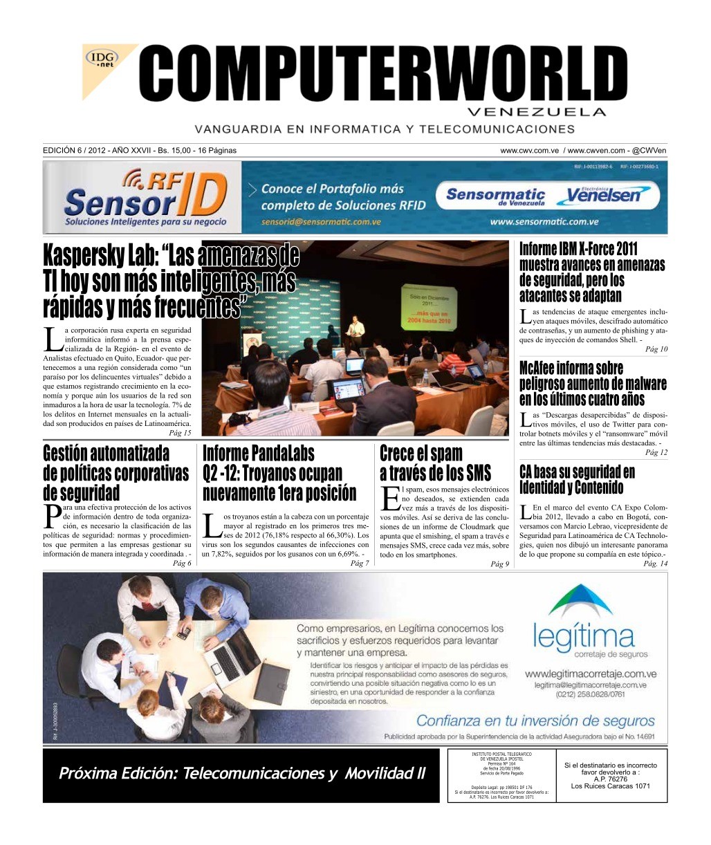 PDF de programación - ComputerWorld #6 2012