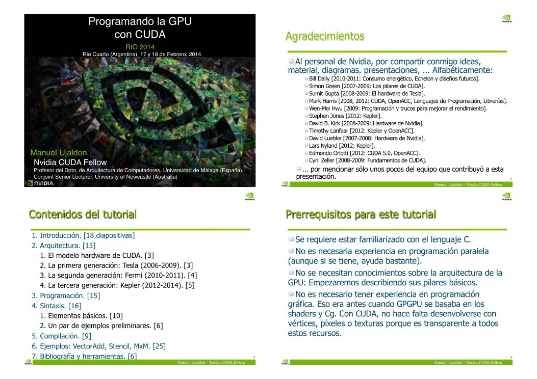 PDF de programación - Programando la GPU con CUDA