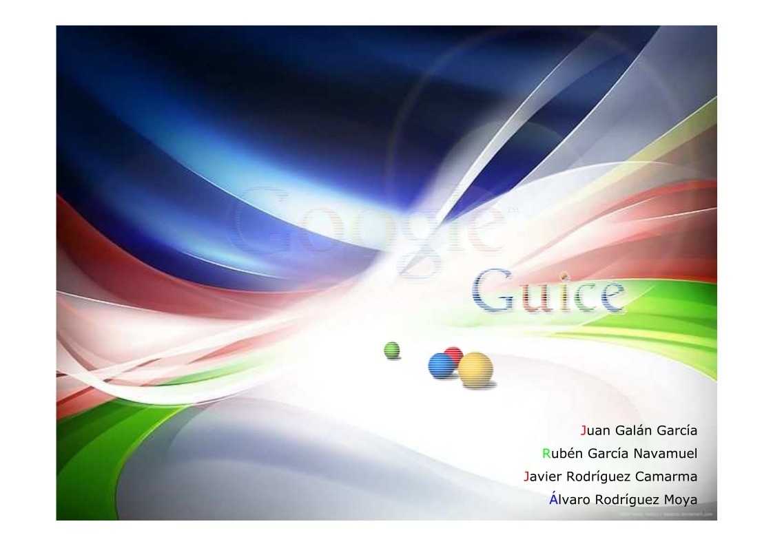 PDF de programación - Google Guice