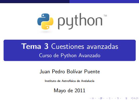 PDF de programación - Tema 3 Cuestiones avanzadas - Curso de Python ...