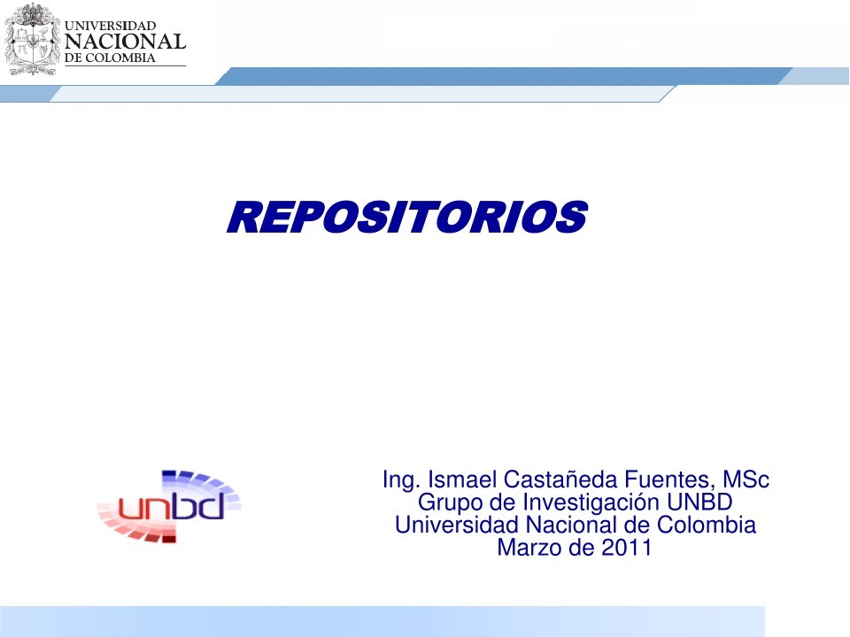 PDF de programación - Repositorios
