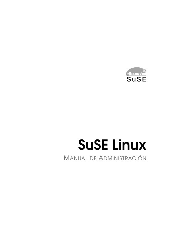 PDF de programación - SuSE Linux / Manual de Administración