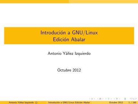PDF de programación - Introducción a GNU/Linux