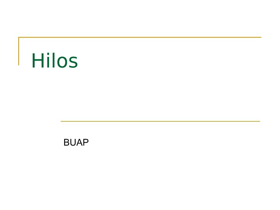 PDF de programación - Hilos