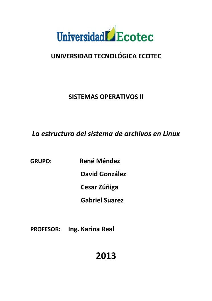 PDF de programación - La estructura del sistema de archivos en Linux ...