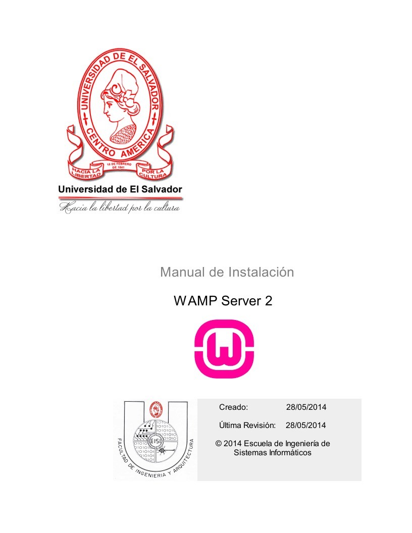 PDF de programación - WAMP Server 2 - Manual de instalación