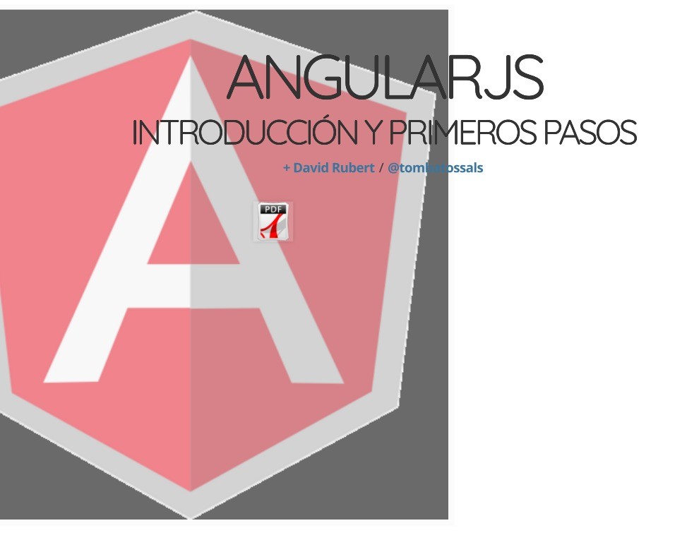 PDF de programación - Tutorial sencillo de AngularJS