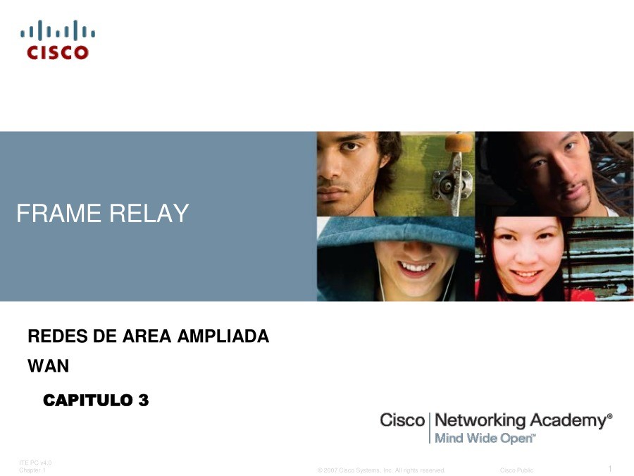 PDF de programación - Capitulo 3 - Frame Relay redes de área ampliada WAN