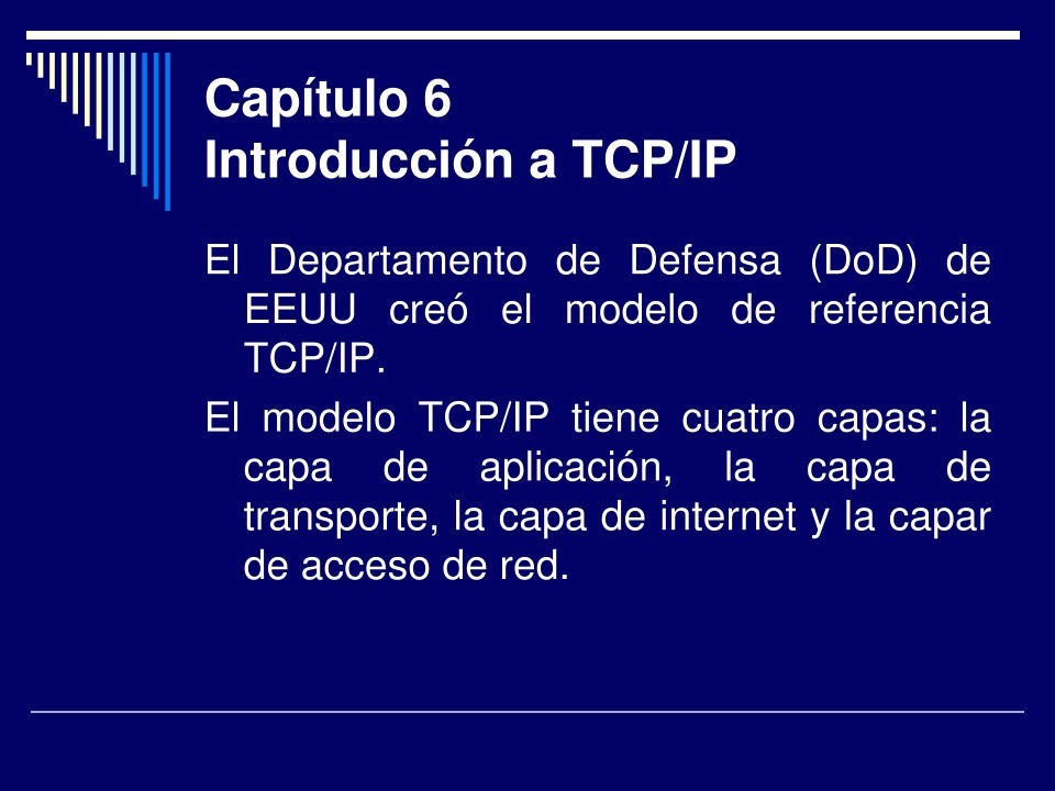 PDF de programación - Capítulo 6 - Introducción a TCP/IP