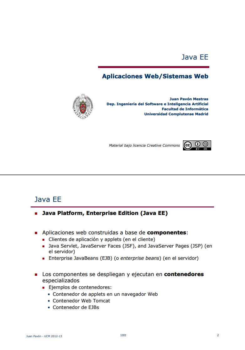 PDF de programación - Java EE
