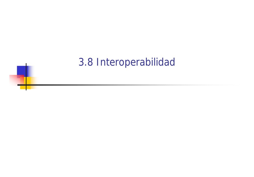 PDF de programación - 3.8 Interoperabilidad