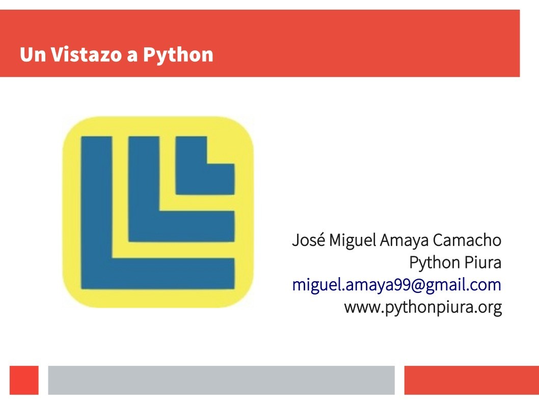 PDF de programación - Un Vistazo a Python