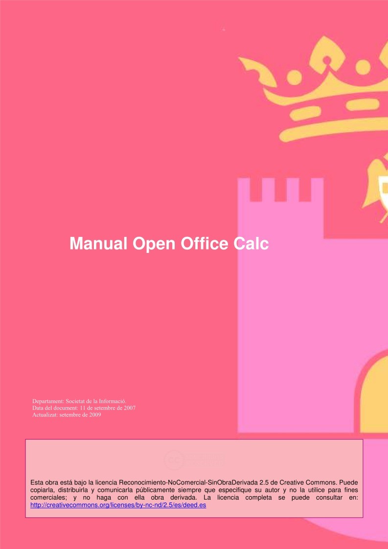 PDF de programación - Manual Open Office Calc