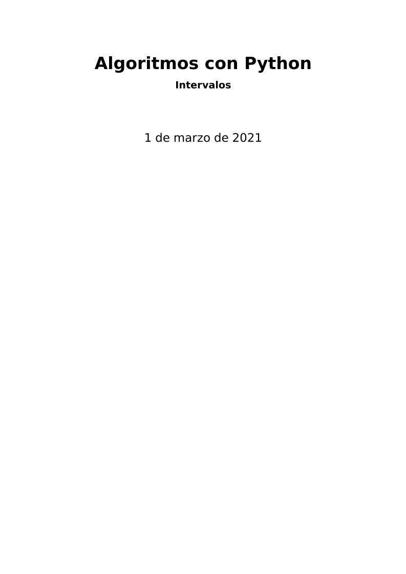 PDF de programación - Algoritmos con Python - Intervalos