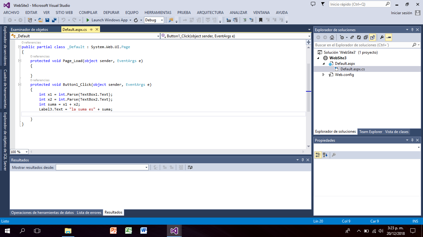 Código Fuente de ASP.NET