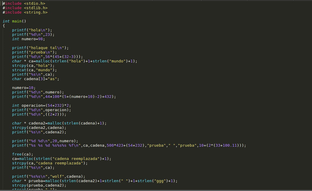 Código De Cvisual C Traducir Codigo Python A Codigo C