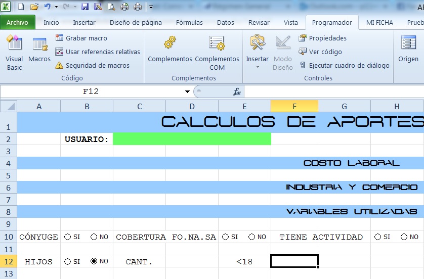 Excel - VARIOS BOTONES ACTÚAN COMO UNO SOLO
