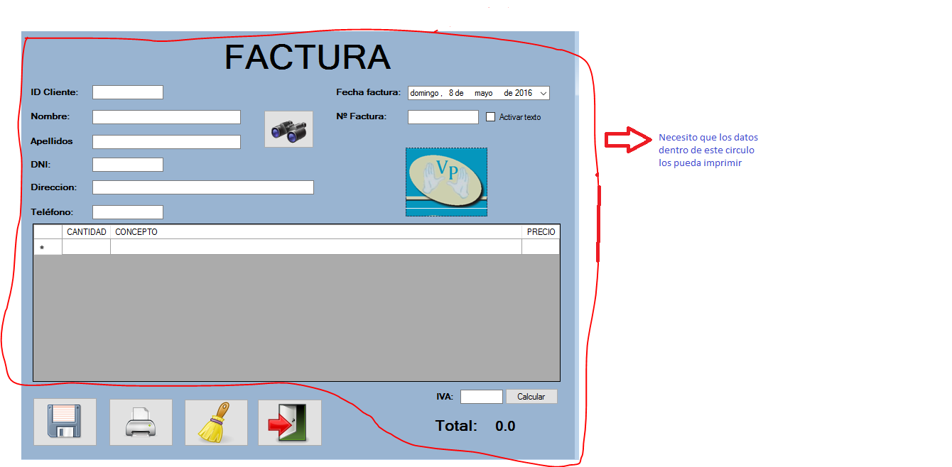 Factura Con Formulario En Visual Basic Images Factura Con Formulario En Visual Basic Images