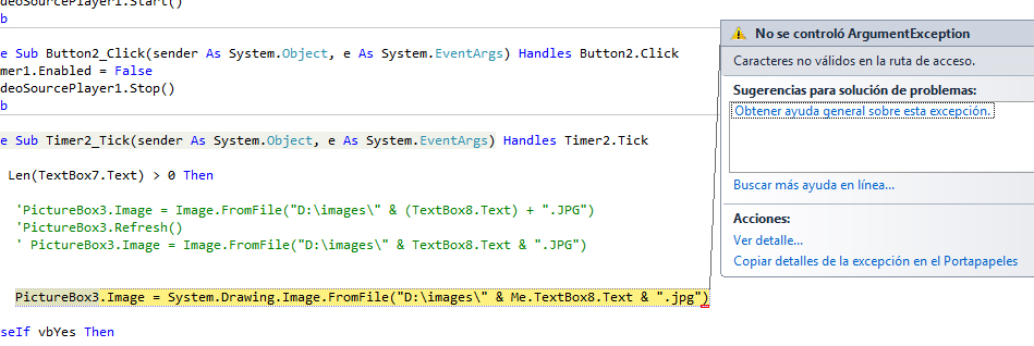 Visual Basic.NET - MOSTRAR FOTO SEGUN VALOR DE TEXTBOX