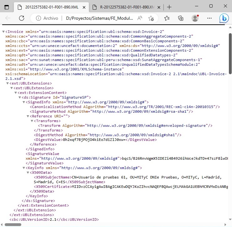 Estadísticas del código: Formatos XML para Facturación Electrónica - Sunat Perú - FoxPro/Visual ...